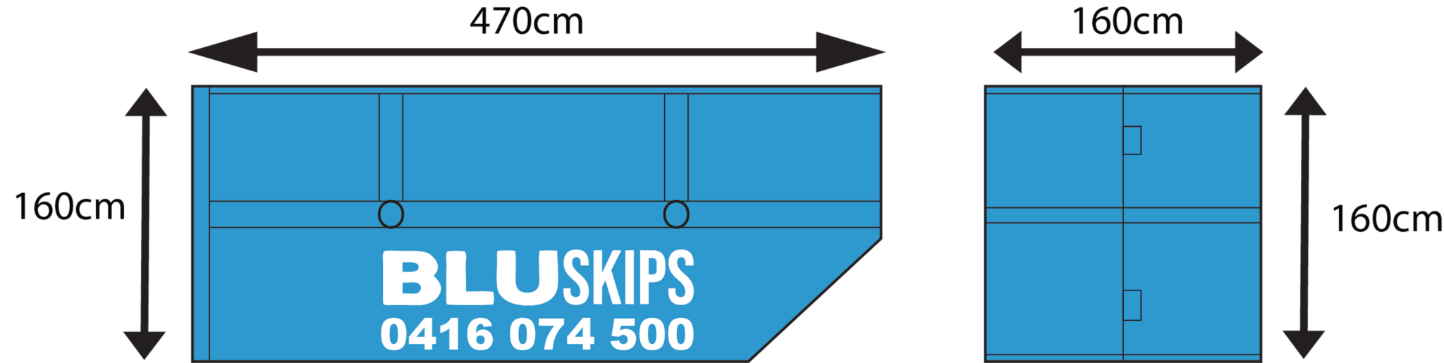 Skip Bin Hire in Brisbane | Blu Skips
